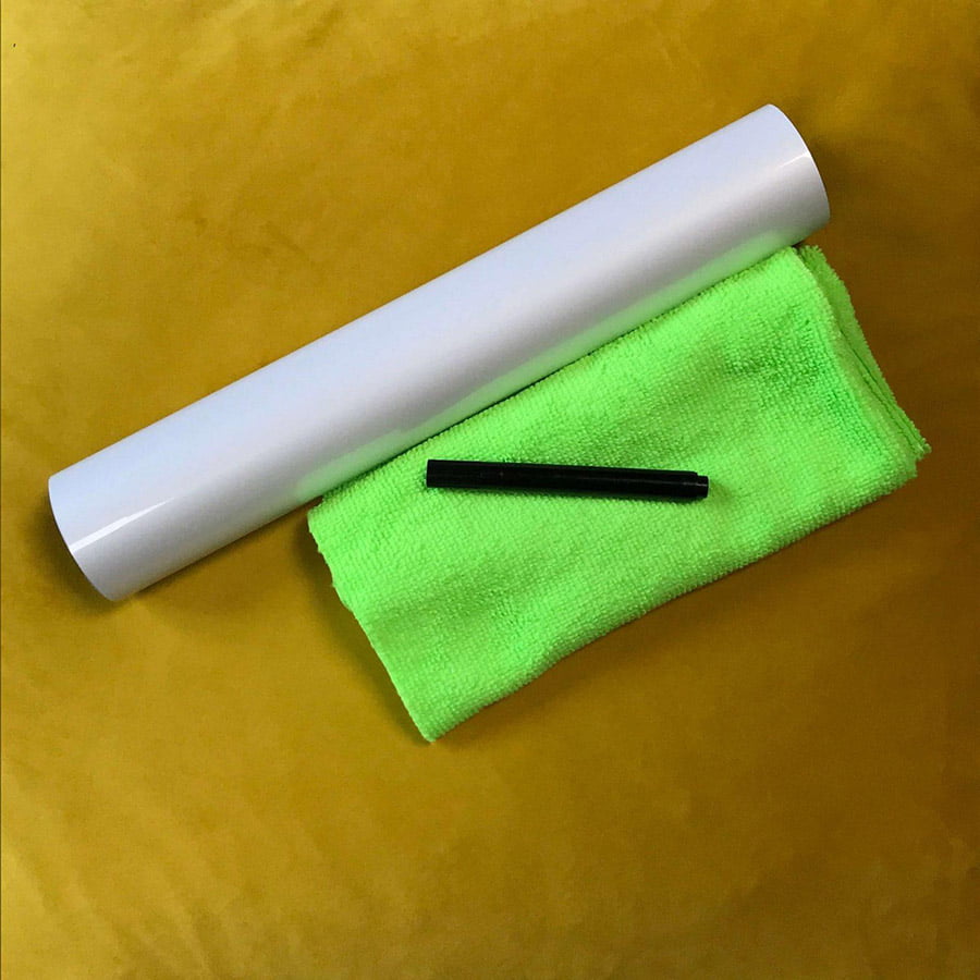 Self Adhesive Whiteboard Film – Clear – Large Sample